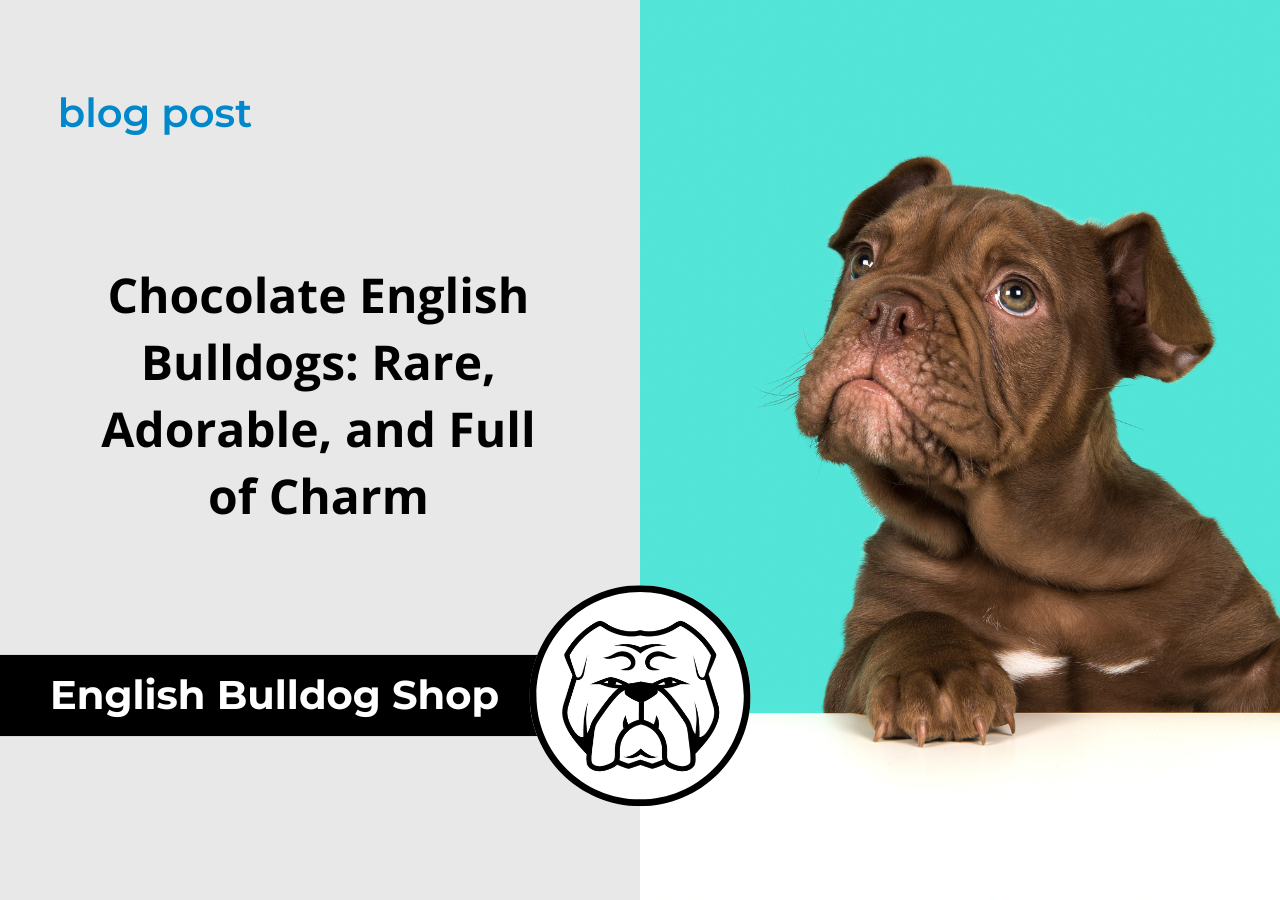 Chocolate English Bulldogs: Rare, Adorable, and Full of Charm